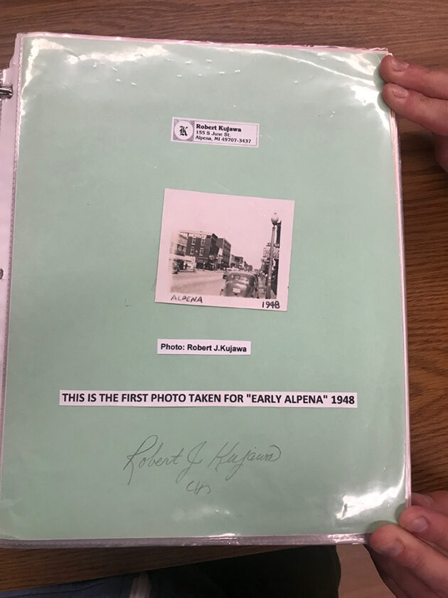 Kujawa donates historical photos to Alpena County Library | News ...